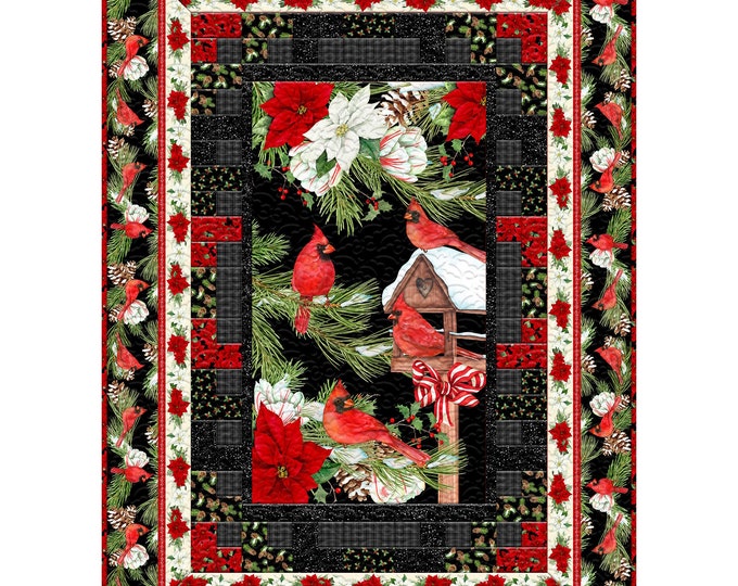 Quilt Kitsnow Friends66 X 78 Snow Crew Panel Throw Quilt includes ...