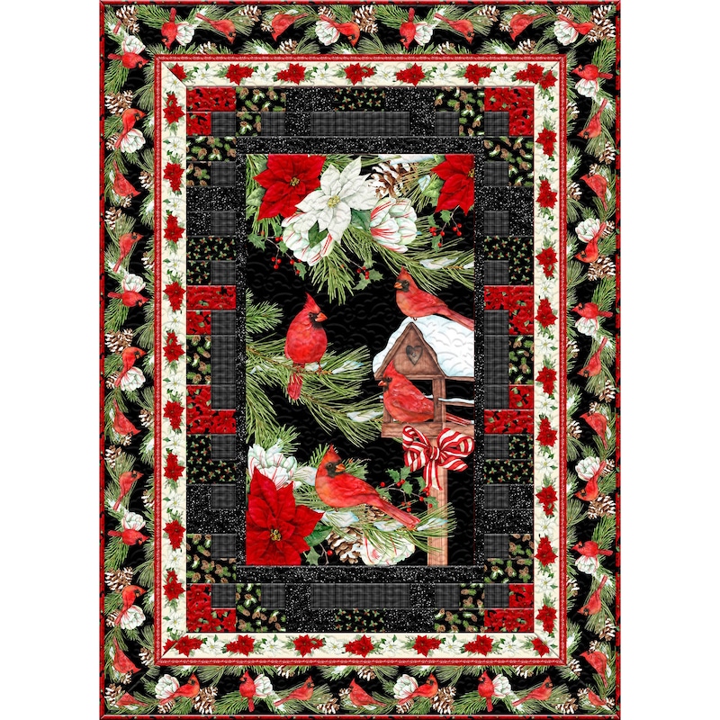 Cardinal Quilt Kit - Etsy
