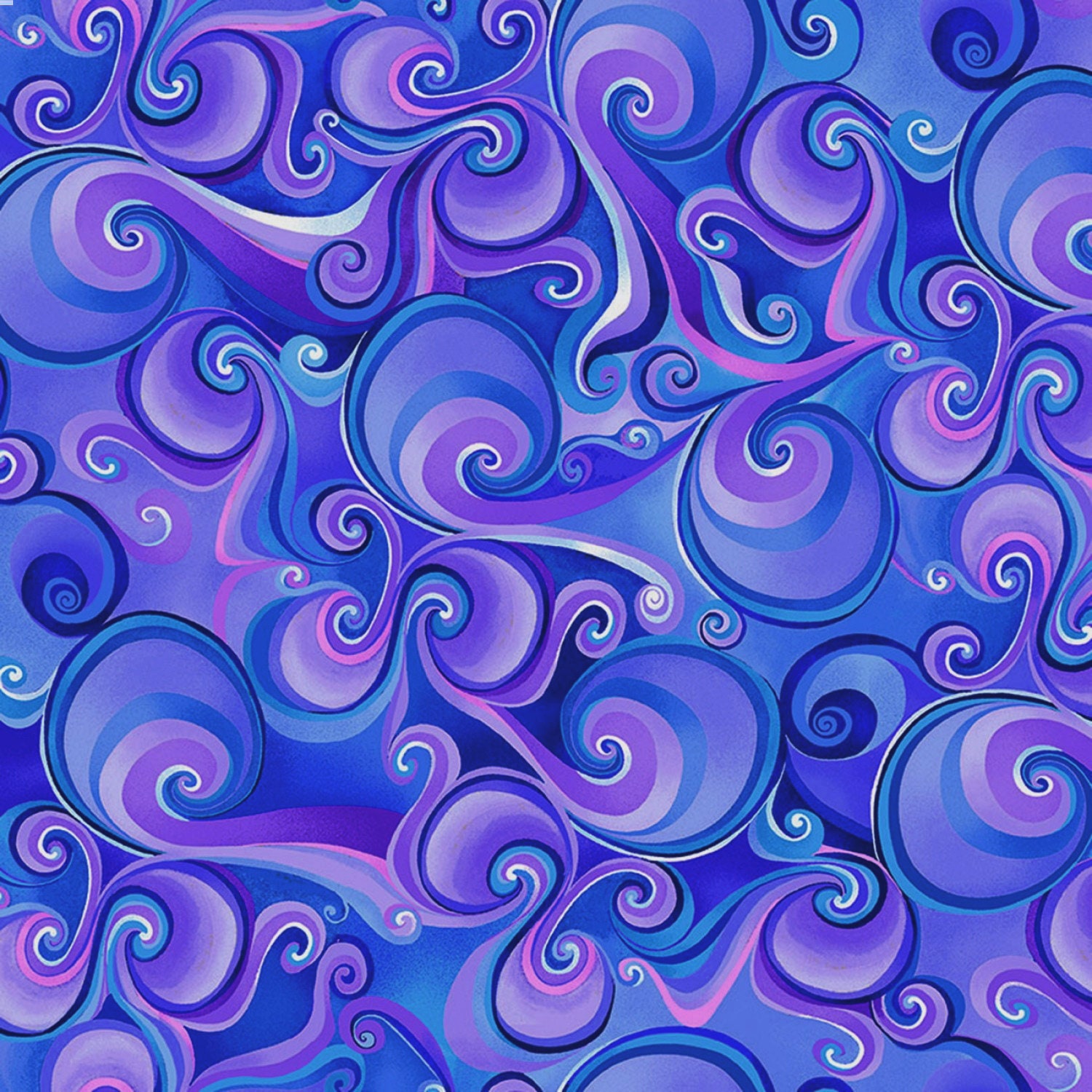 Purple Swirl Design