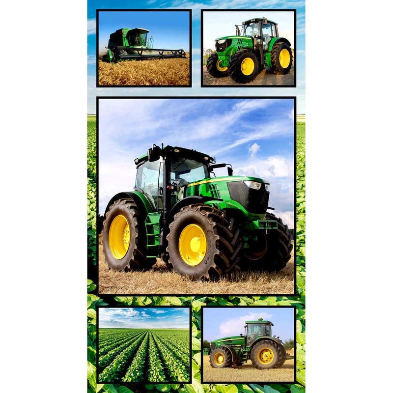 Tractor Fabric - Etsy