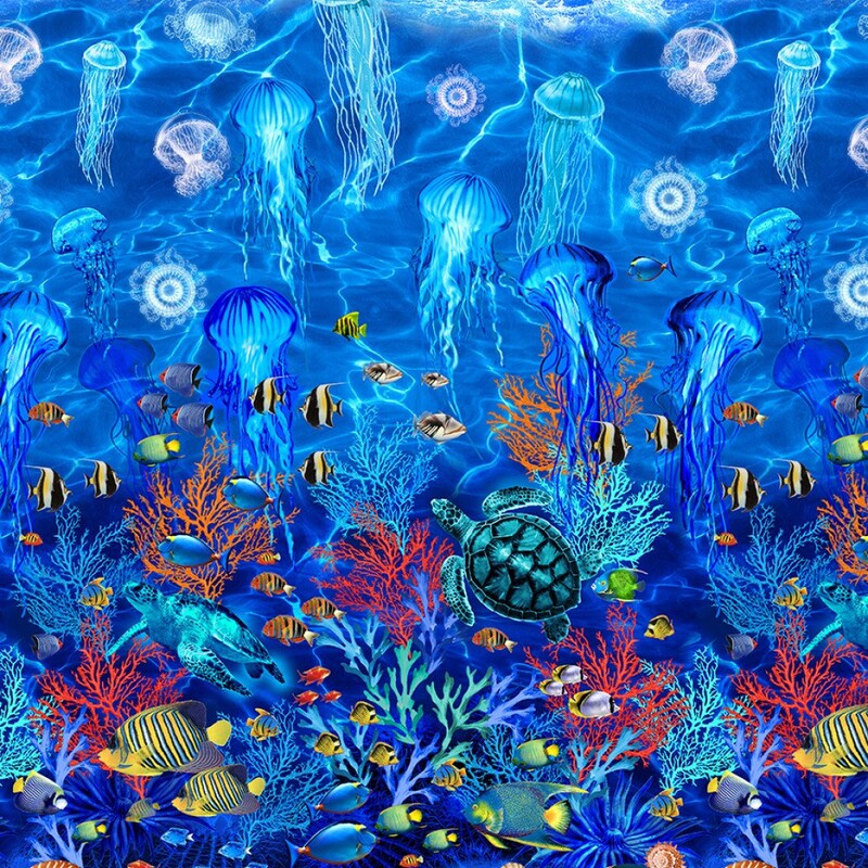 Ocean Quilt Panel - Etsy