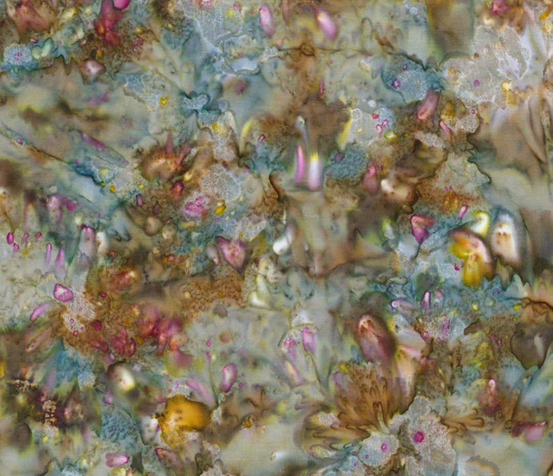 Banyan Batiks~color Me Banyan~splatter Ii~smokey Taupe~cotton Batik ...