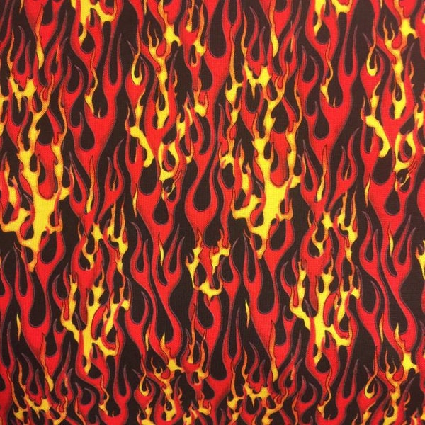 Flame Fabric - Etsy