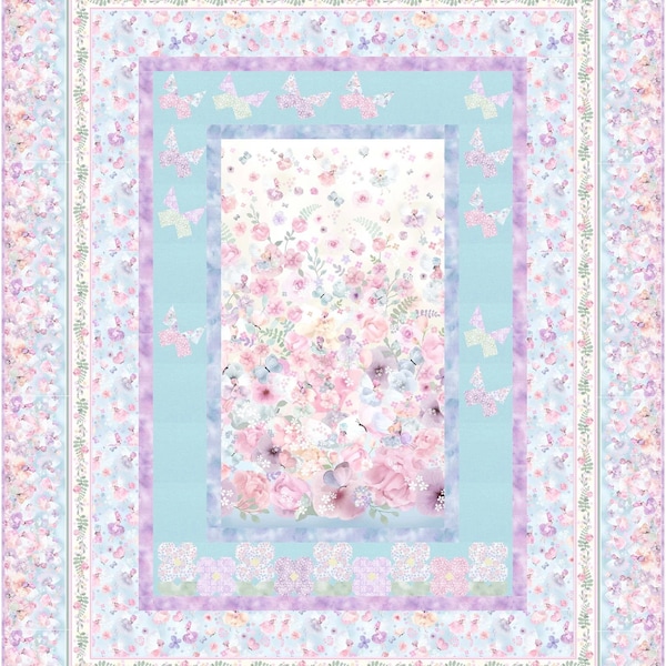 Butterfly Quilt Panel - Etsy