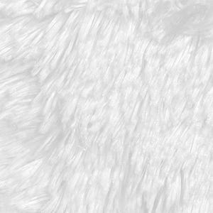 Shannonluxe Cuddle®58/60 Shaggy Minky30mm Pilewhite W/ Sparklepolyester ...