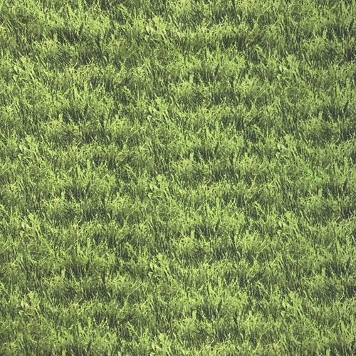 Grass Fabric Endless Lawn by Thinlinetextiles Green Grass - Etsy