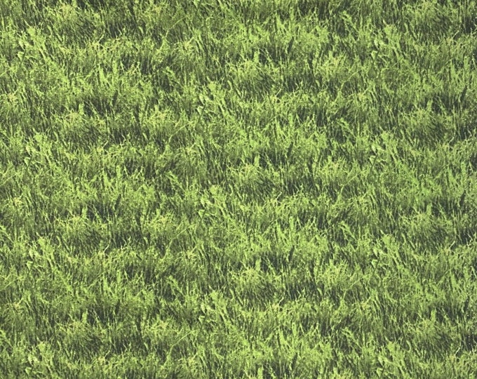 Grass Fabric Endless Lawn by Thinlinetextiles Green Grass Lawn Spring ...