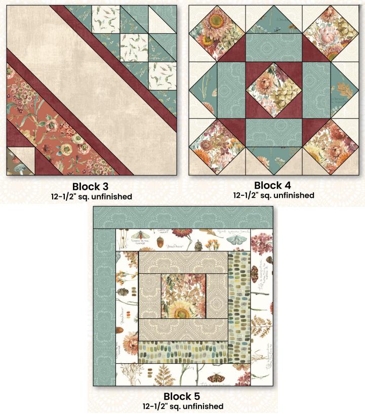 Quilt Kit~seasons Study by Lisa Audit~99" X 107" Autumn Earth Queen ...