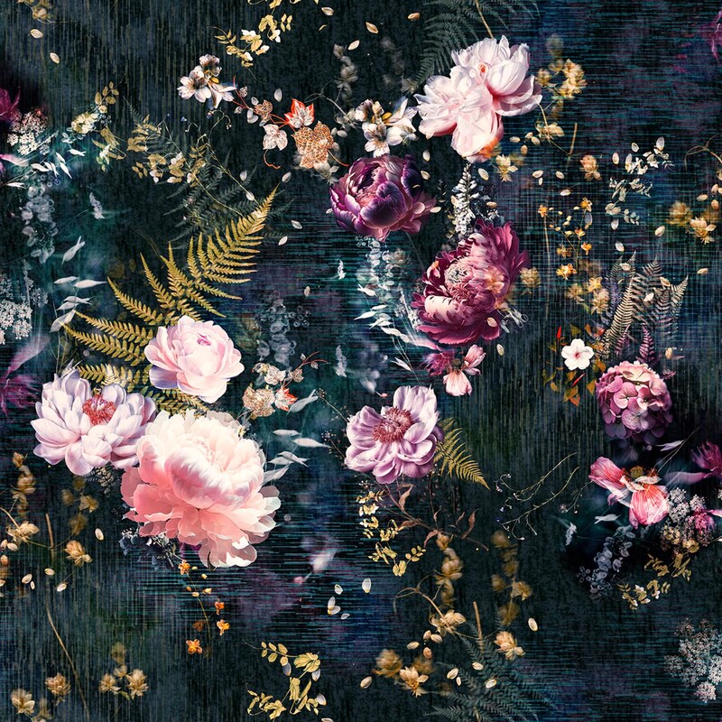 Botanical Fabric - Etsy