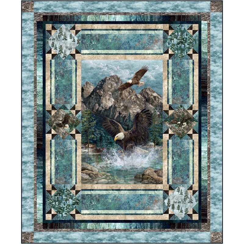 Eagle Fabric Panels - Etsy