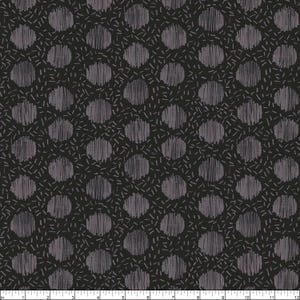 Windham~makers Collage by Natalie Barnes~chicken Scratch~black~cotton Fabric by the Yard or ...