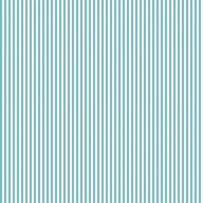 Aqua Striped Fabric - Etsy
