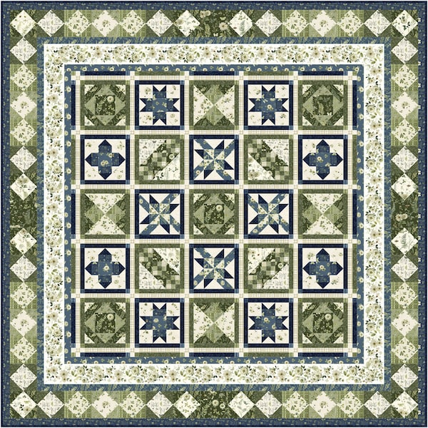 Green Quilt Fabric - Etsy
