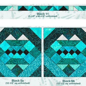 Quilt Kit~teal-ing Good~98" X 102" Teal-ing Good Batik Queen Size Quilt ...