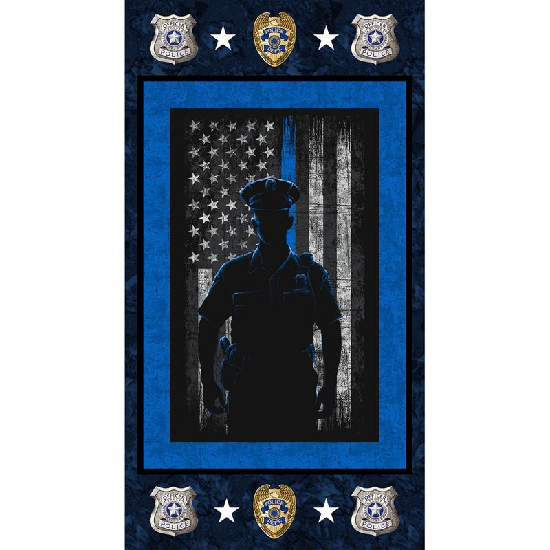 Police Officer Quilt - Etsy