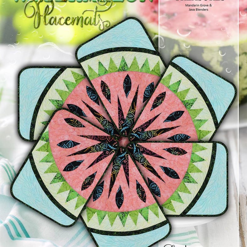 Watermelon Placemats - Etsy