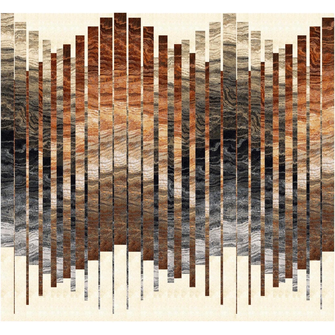 Quilt Kit~good Vibrations~114" X 104" Stonehenge Gradations Ombre Ii ...