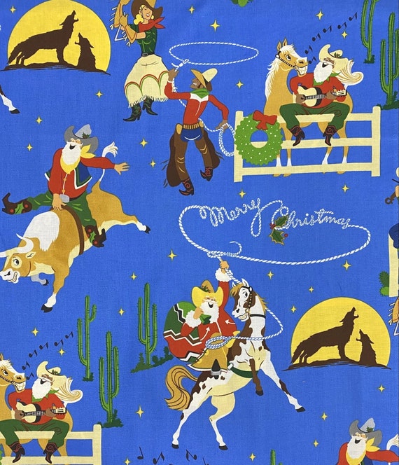 Giddy Up Cowboy Fabric