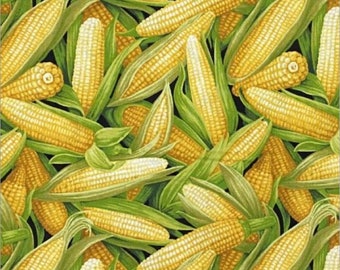 Corn Fabric Cornfield by Storylinecaroline Corn Cobb Vegetable Farming ...