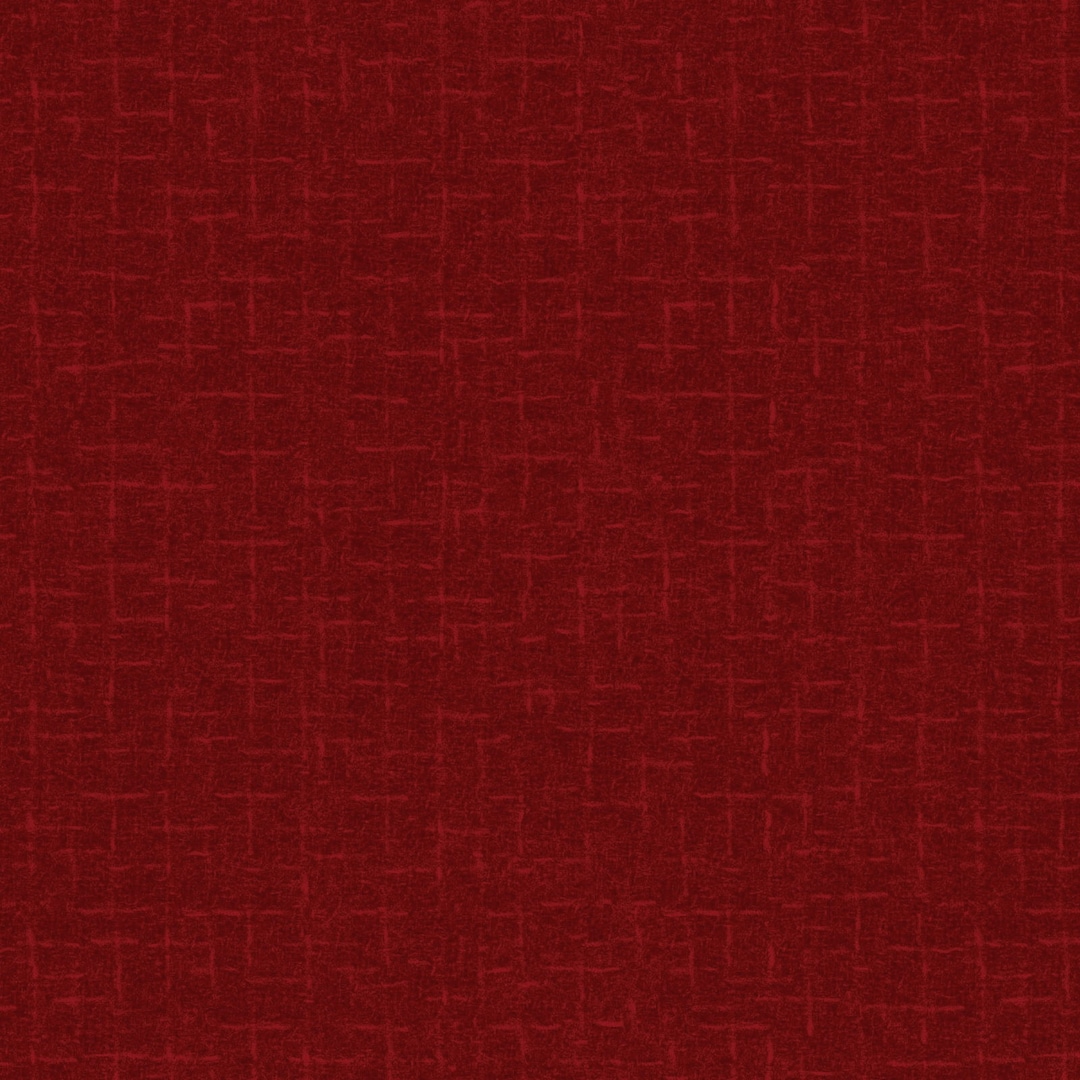 Eob~maywood Studio~woolies Flannel~crosshatch~dark Red~printed Cotton ...