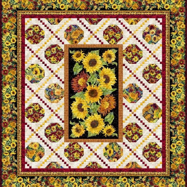 Sun Quilt Pattern - Etsy