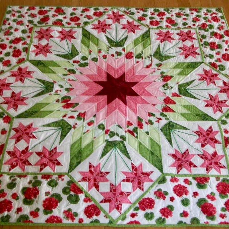 Lone Star Quilt Pattern - Etsy