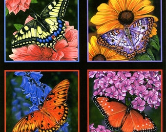 Butterfly Fabric Panel | Etsy