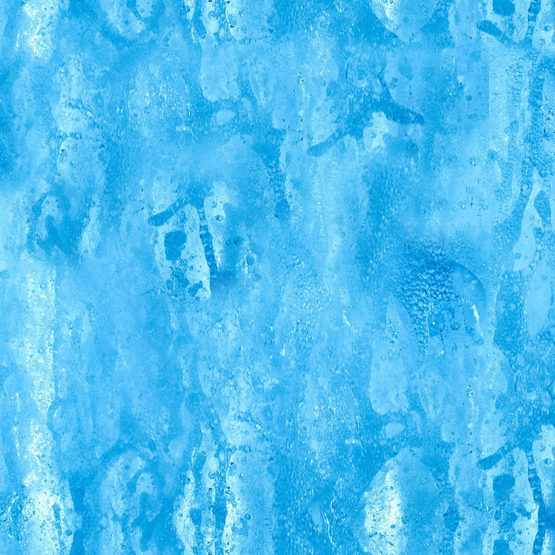 Hoffman~below Zero~frozen Ice Texture~digital Print~iceland~cotton ...