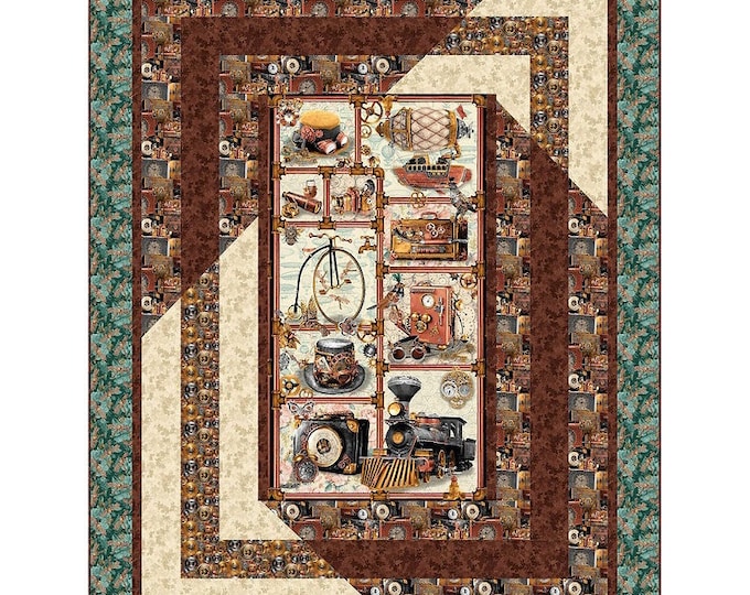 Quilt Kit~2m~80" X 80" Jelly Fish Batik Block Quilt (includes Pattern ...