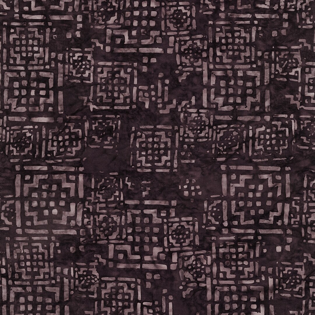 Eob~timeless Treasures~tonga Mini Coffeehouse Batik~labyrinth~java~cotton Batik Fabric by the ...