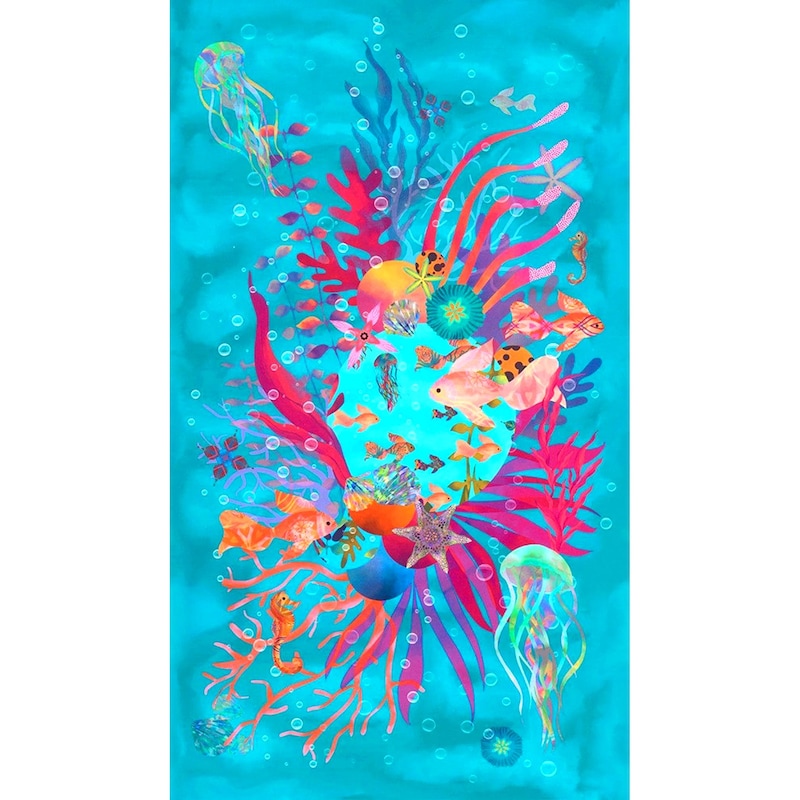 Ocean Quilt Panel - Etsy