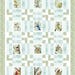Elizabeths Studio Beautiful Birds 24.5" X 43" Birds Block Panel Cream ...