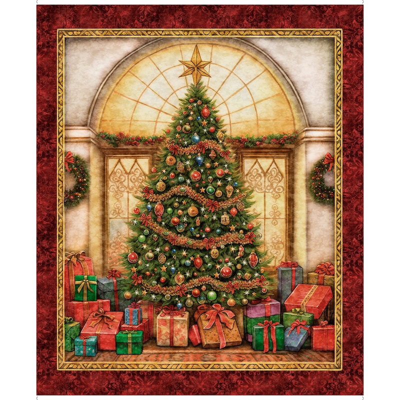 Christmas Quilt Panels - Etsy