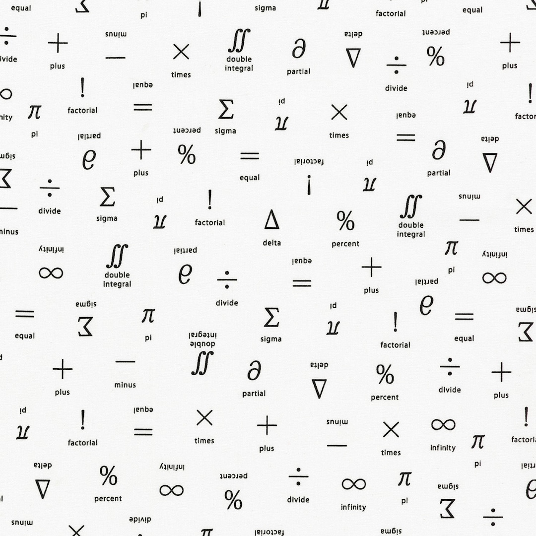 Robert Kaufman Sevenberry Musings Symbols White Cotton - Etsy