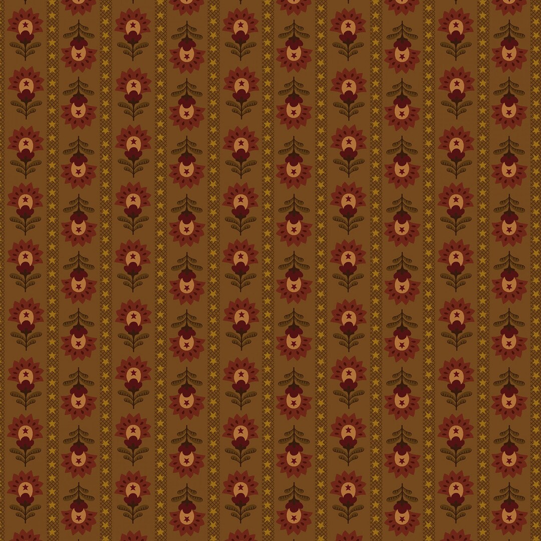 Henry Glasswit & Wisdom by Kim Diehlfolk Art Stripechestnutfabric by ... Henry Glasswit & Wisdom by Kim Diehlfolk Art Stripechestnutfabric by ...