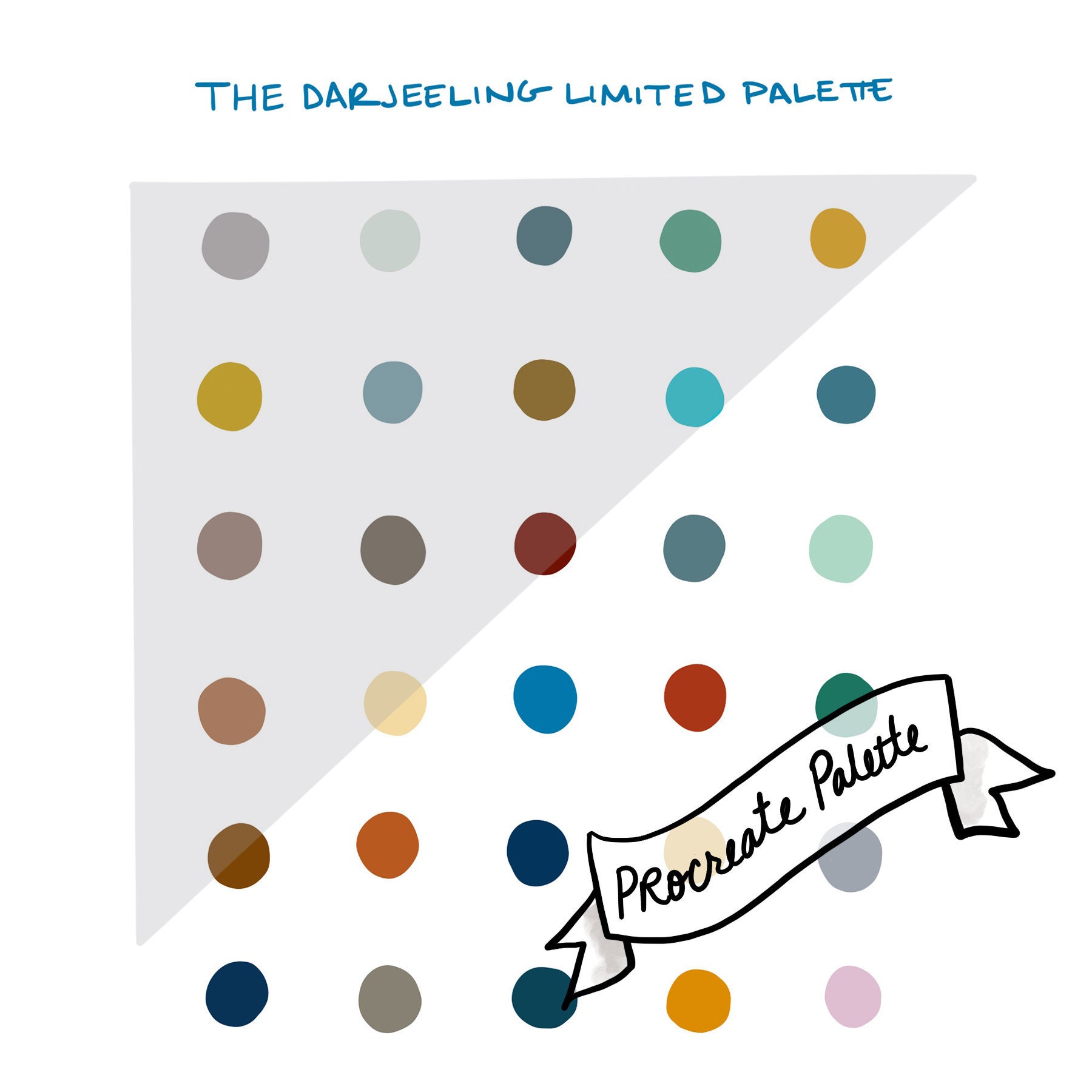 Wes Anderson Color Palette