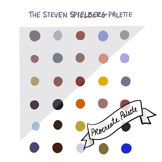 Procreate Color Palette: Steven Spielberg Instant Download - Etsy