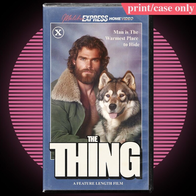 The Thing 1982 Custom VHS Art Piece - Etsy
