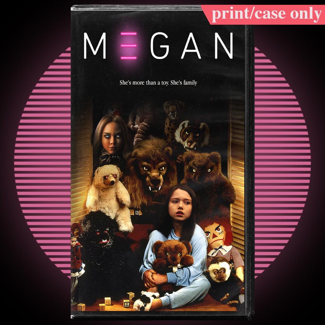 M3GAN (2022) Custom VHS Art Piece - Etsy