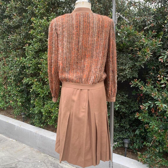 Vintage 1960s Baron Peters Skirt and Sweater Set - Gem