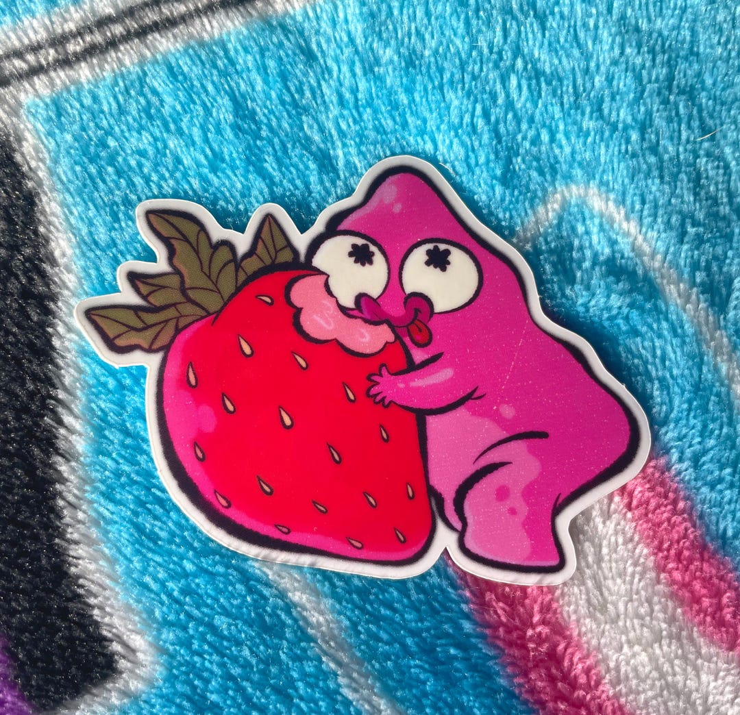 3 Inch Solar Opposites Pupa Strawberry Sticker - Etsy