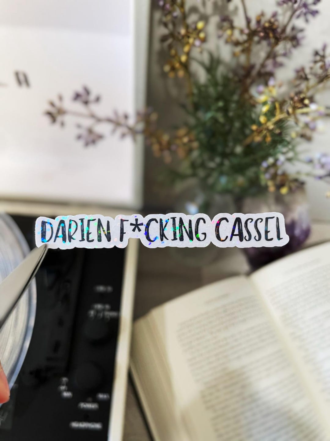 Darien Cassel Holographic Vinyl Sticker City of Gods and Monsters House ...