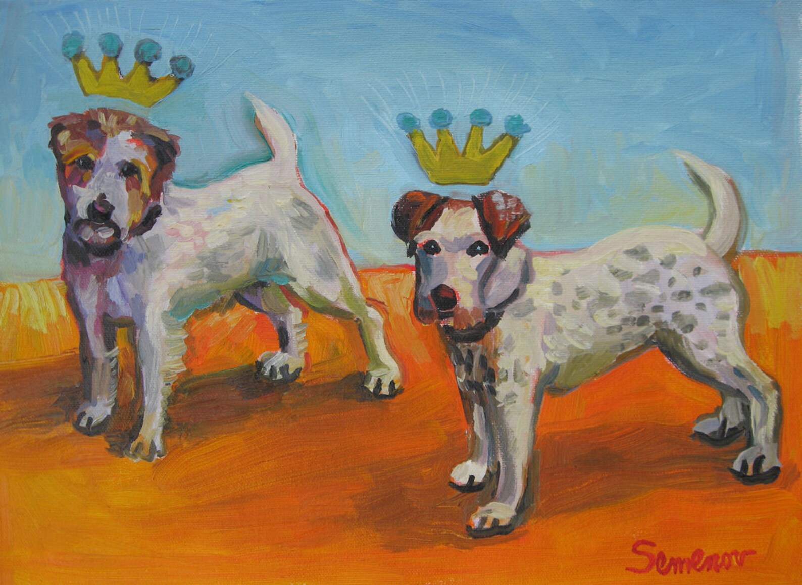 Jack Russell Terrier Art Print - Free Shipping USA - Etsy