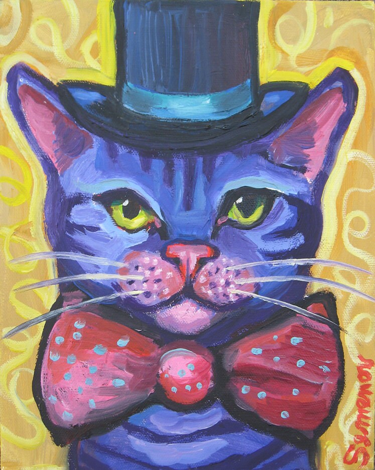 Purple Princess Cat Free Shipping USA - Etsy.de