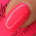 SHOCKING Neon Pink Nail Polish - Etsy