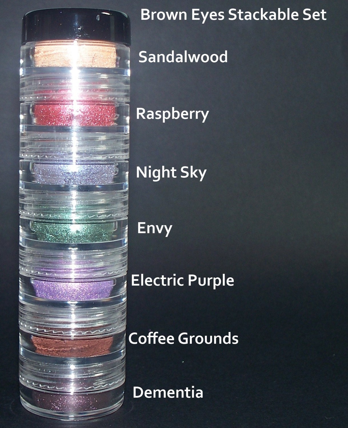 Brown Eyed Beauty 7 Piece Eyeshadow Stack for Brown Eyes | Etsy