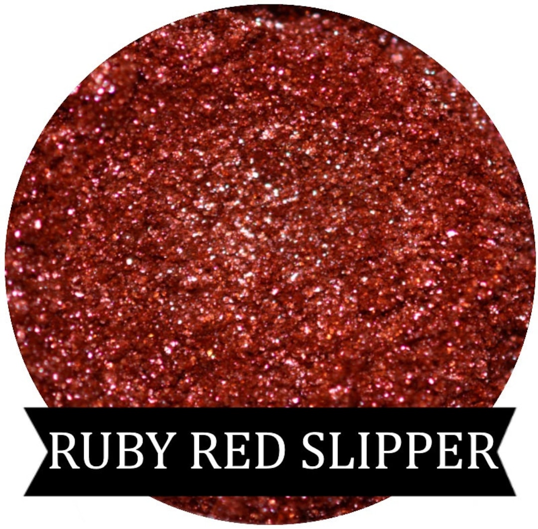 Sparkly Red Eyeshadow RUBY RED SLIPPER - Etsy