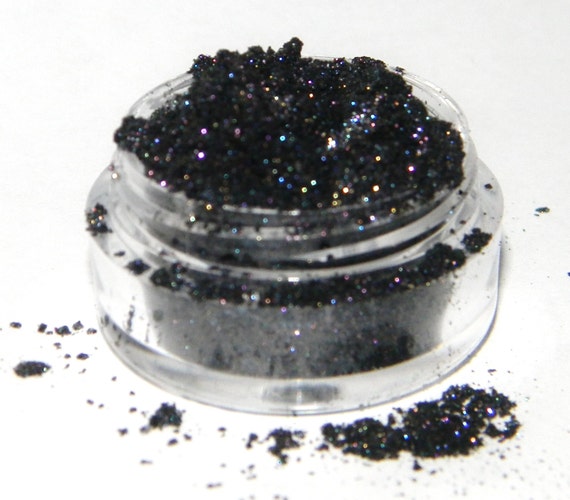 Black Glitter Eyeshadow