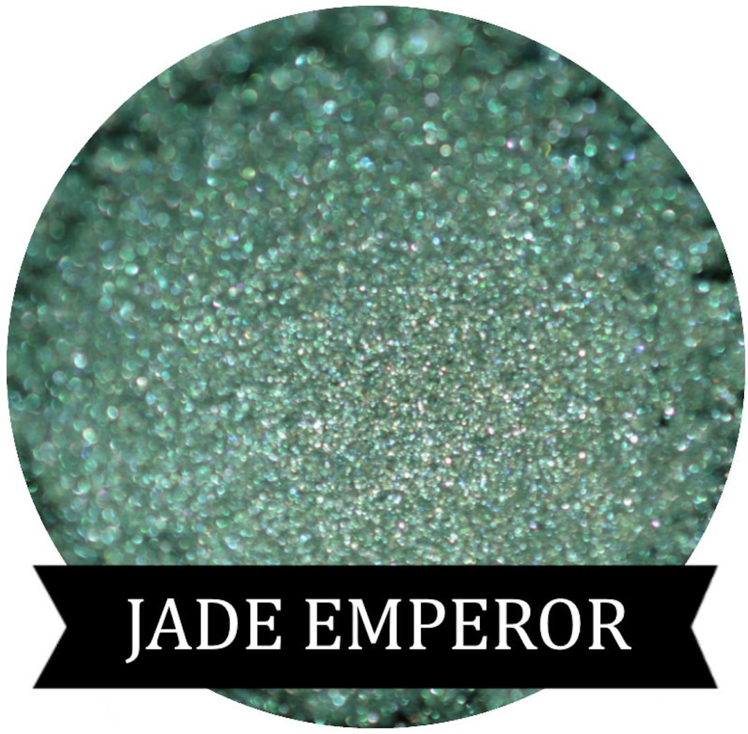 JADE EMPEROR Shimmery Green Eye Shadow - Etsy