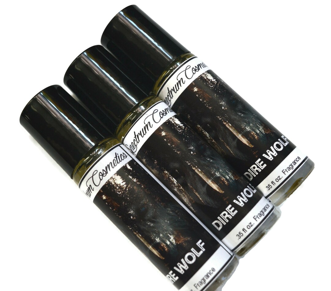 DIRE WOLF Cologne Mandarin, Pepper, Cypress, Ebony Wood, Leather, Amber ...